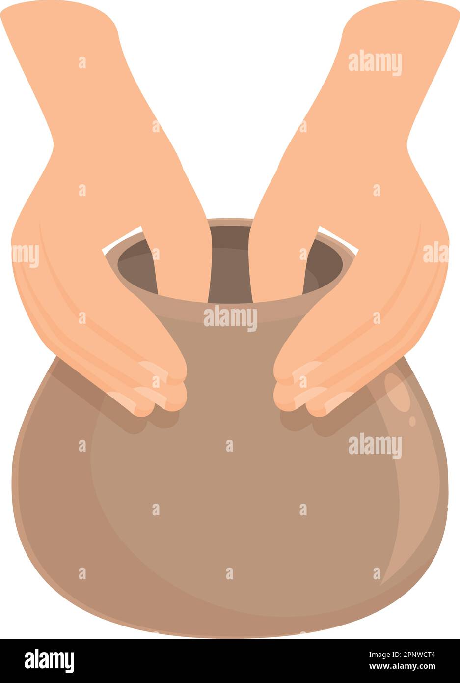 Pottery wheel boy Cut Out Stock Images & Pictures - Alamy