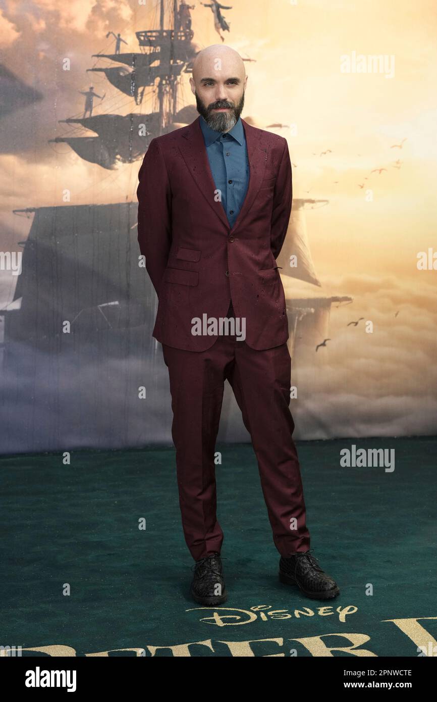David Lowery poses for photographers upon arrival at the World premiere ...