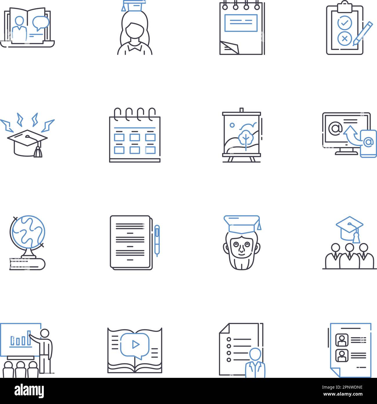 Discussion-conversation line icons collection. Dialogue, Banter, Debate, Discourse, Exchange ...