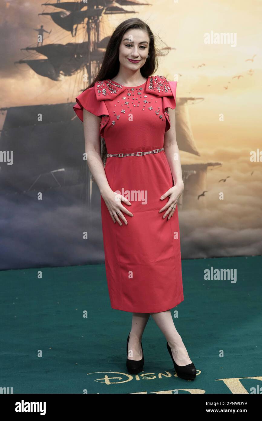 Amber Doig-Thorne poses for photographers upon arrival at the World ...