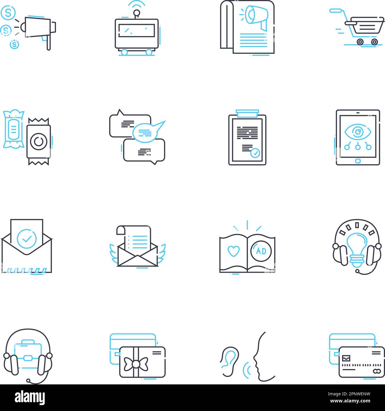 Market linear icons set. Competition, Trends, Demand, Customer, Product ... Market linear icons set. Competition, Trends, Demand, Customer, Product ...