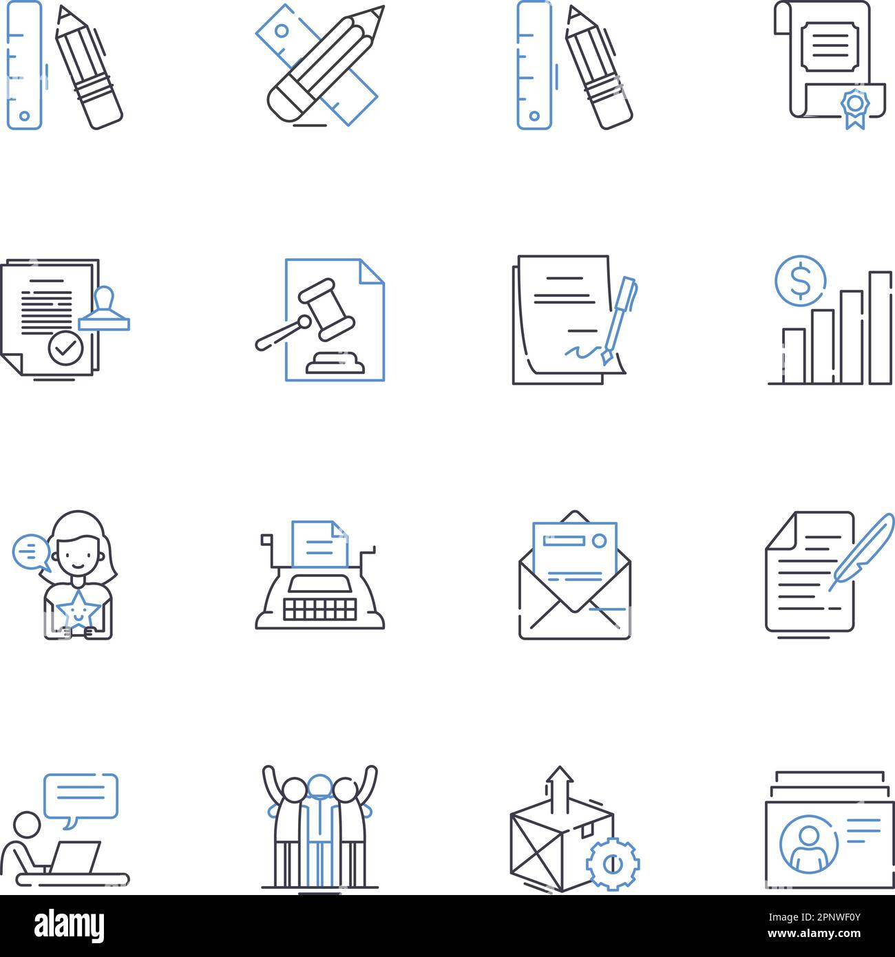 Customer And Client Line Icons Collection Satisfaction Loyalty Relationship Engagement