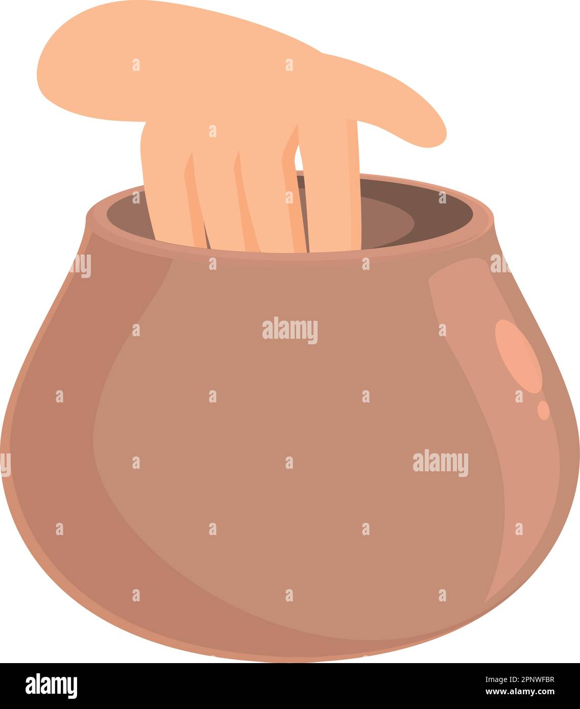 Studio pot icon cartoon vector. Art workshop. Jug potter Stock Vector ...