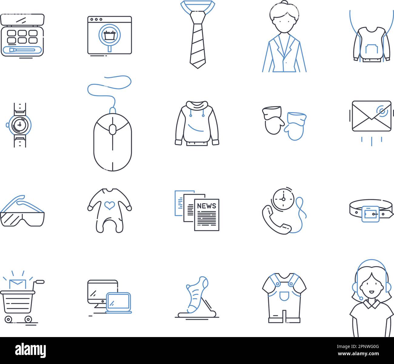 Positioning line icons collection. Alignment, Placement, Orientation ... Positioning line icons collection. Alignment, Placement, Orientation ...