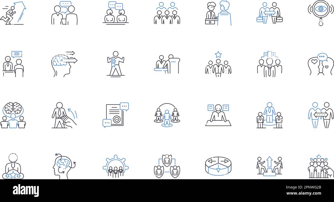 Tribute line icons collection. Homage, Recognition, Appreciation ...