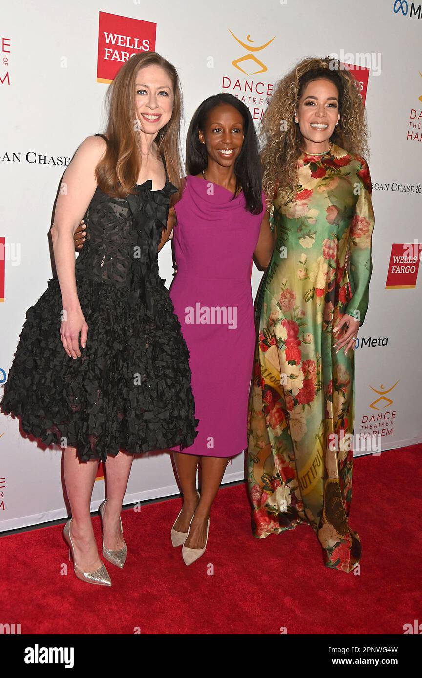 Chelsea Clinton, Sarah Lewis & Sunny Hostin attend The Dance Theatre of ...