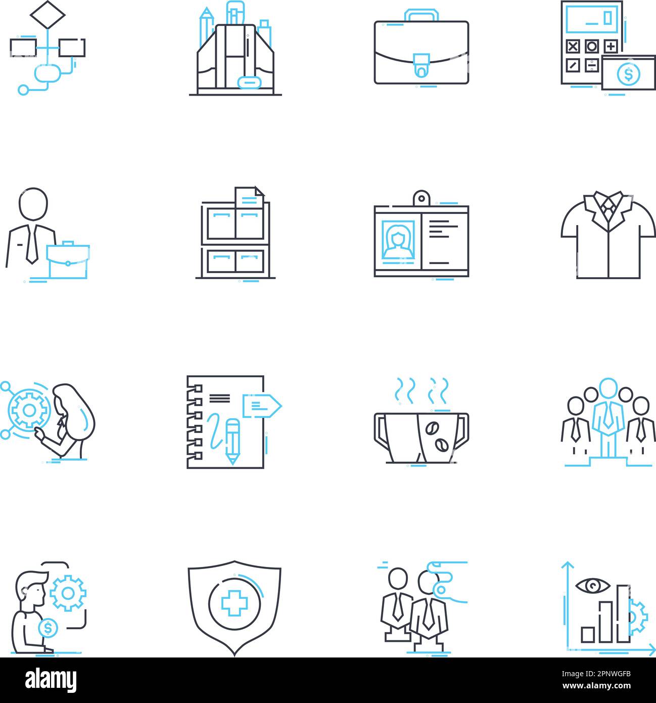 Fashion brand linear icons set. Trendy, Chic, Stylish, Sophisticated ...