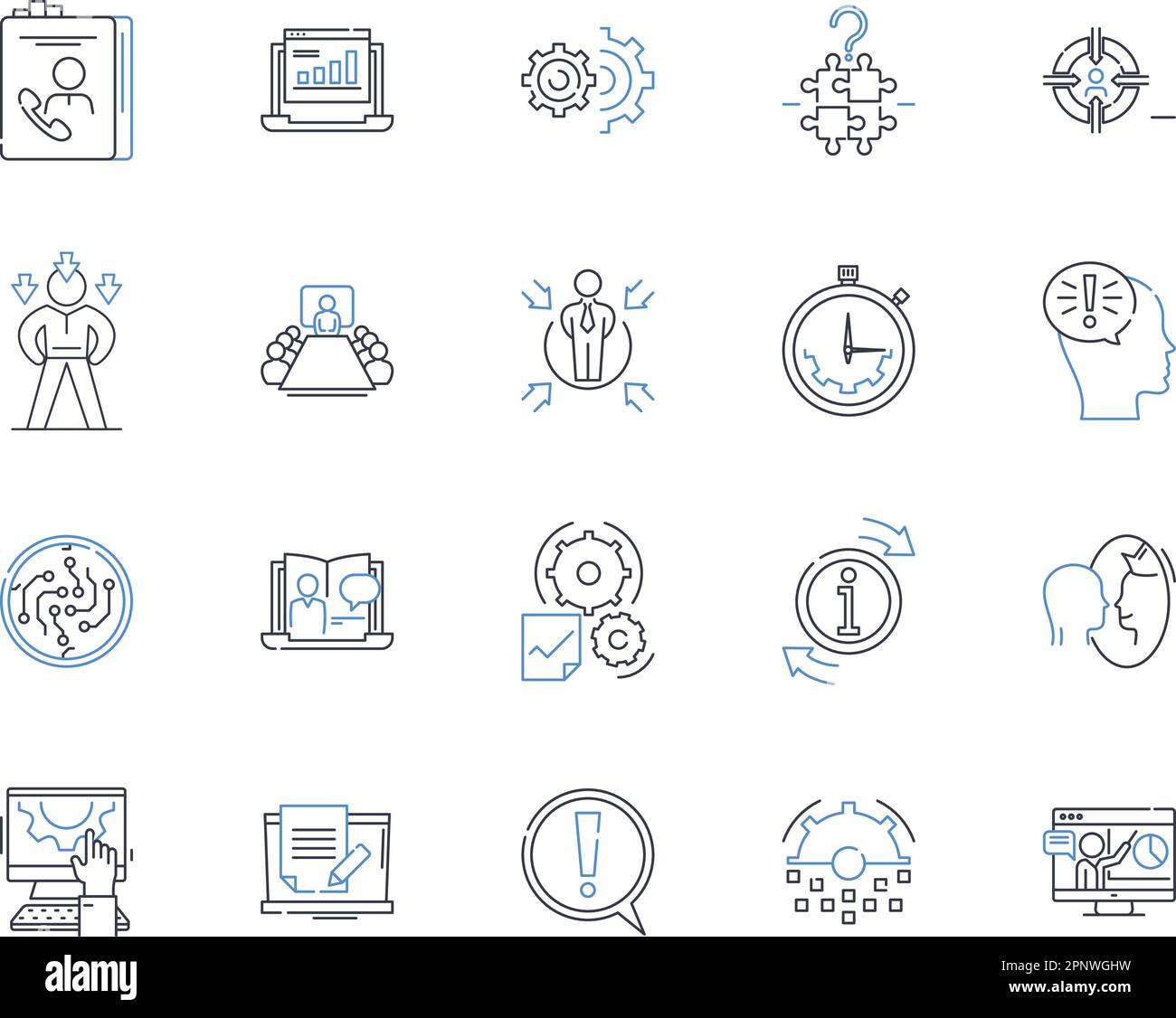 Agreement terms line icons collection. Contract, Agreement, Terms ...