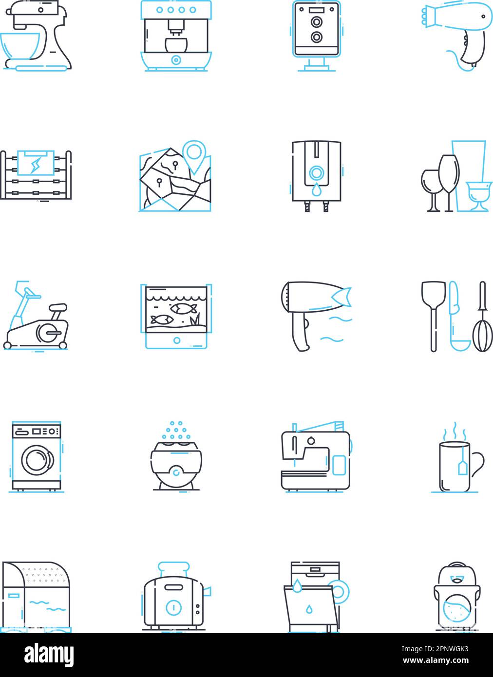 Client appreciation linear icons set. Gratitude, Recognition ...