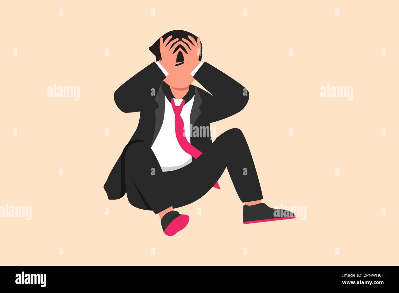 Frustrated man drawing hi-res stock photography and images - Alamy