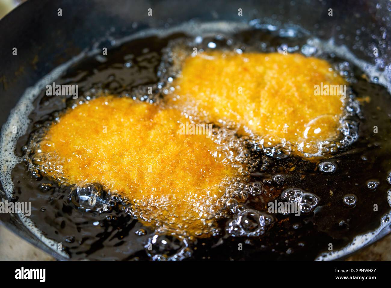 Black pepper fried chicken chops hi-res stock photography and images ...