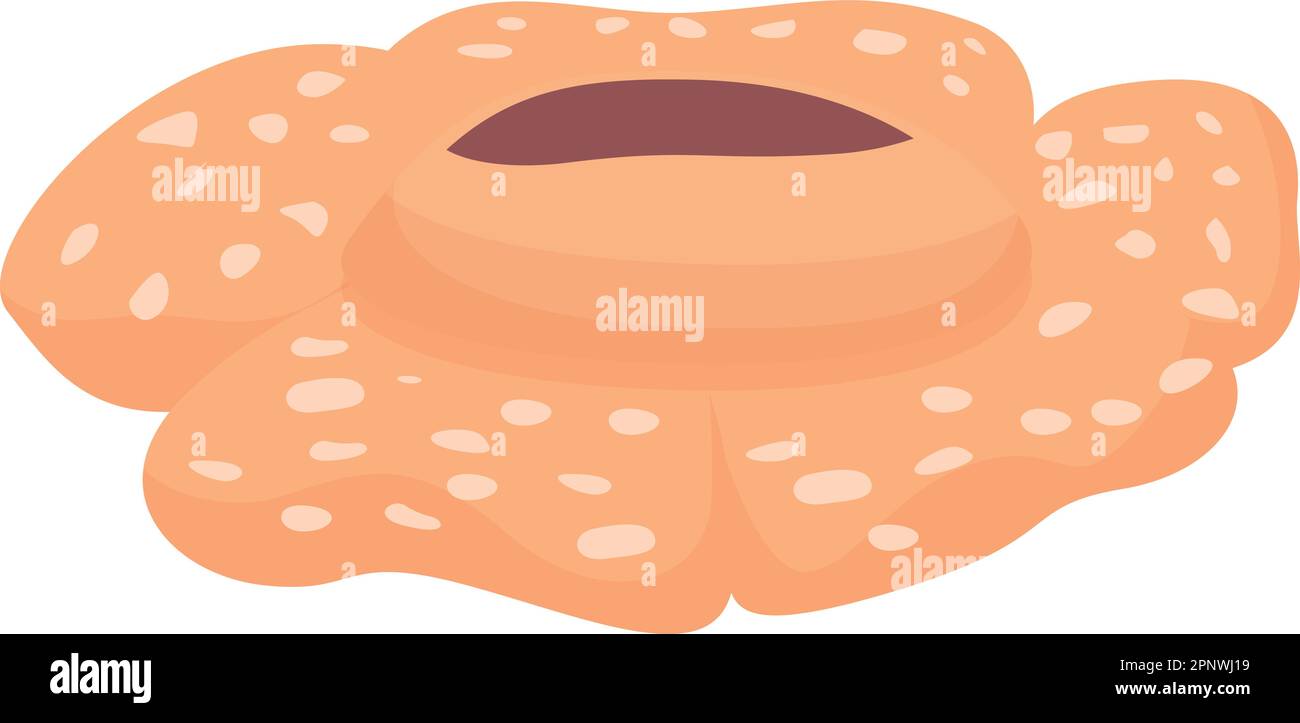 Asia nature icon cartoon vector. Tropical jungle. Botanical plant Stock ...