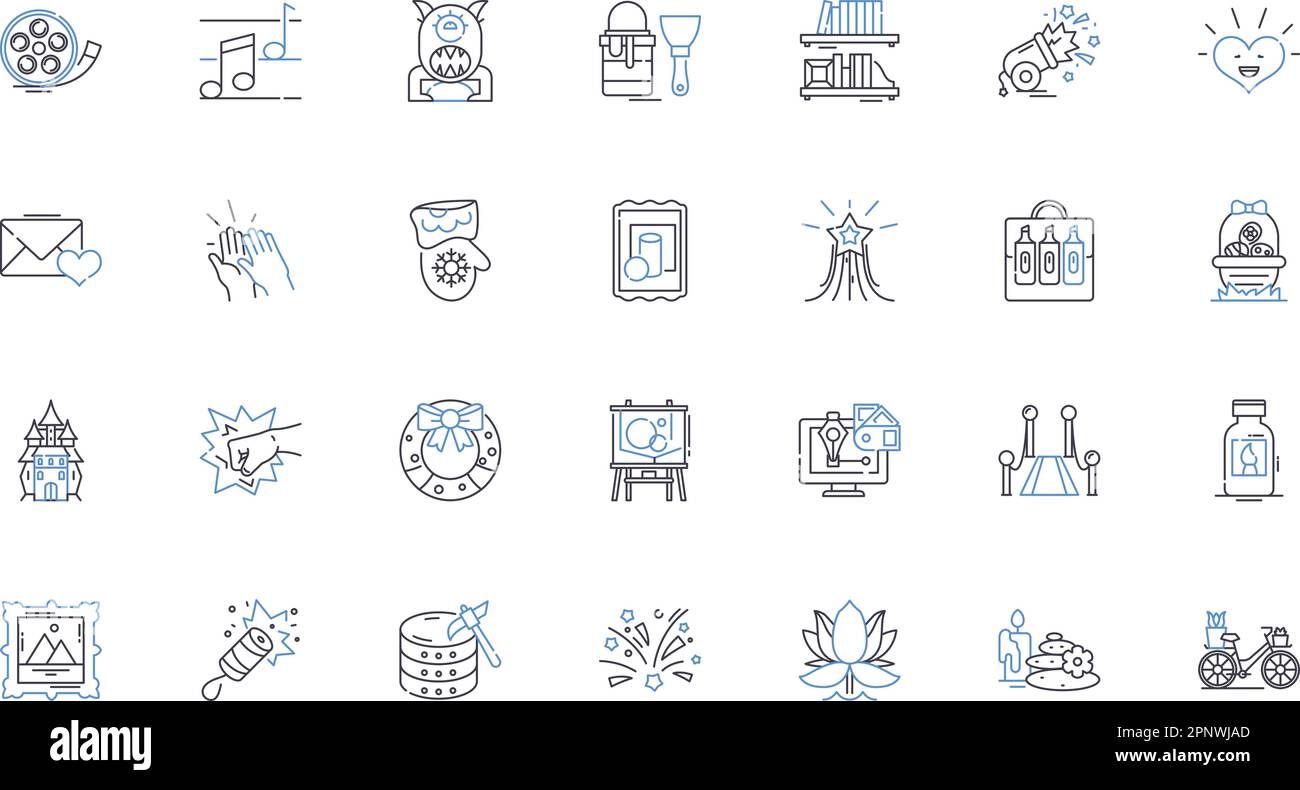 Experimental ventures line icons collection. Innovation, Risk-taking ...