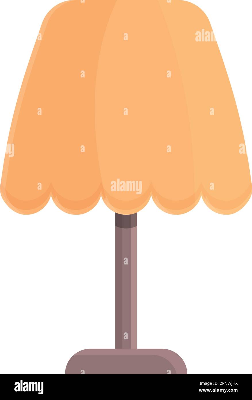 Old lamp icon cartoon vector. House table. Room furniture Stock Vector ...