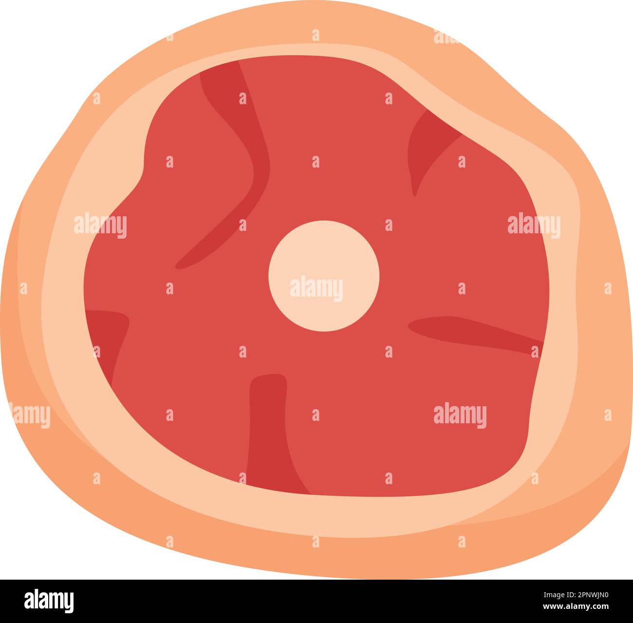 Cutted hand muscle icon cartoon vector. Strong arm. Power body Stock ...