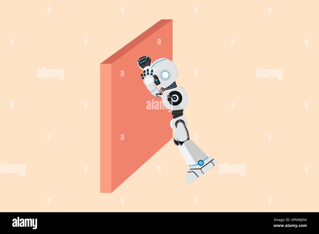 Humanoid robot crying hi-res stock photography and images - Alamy