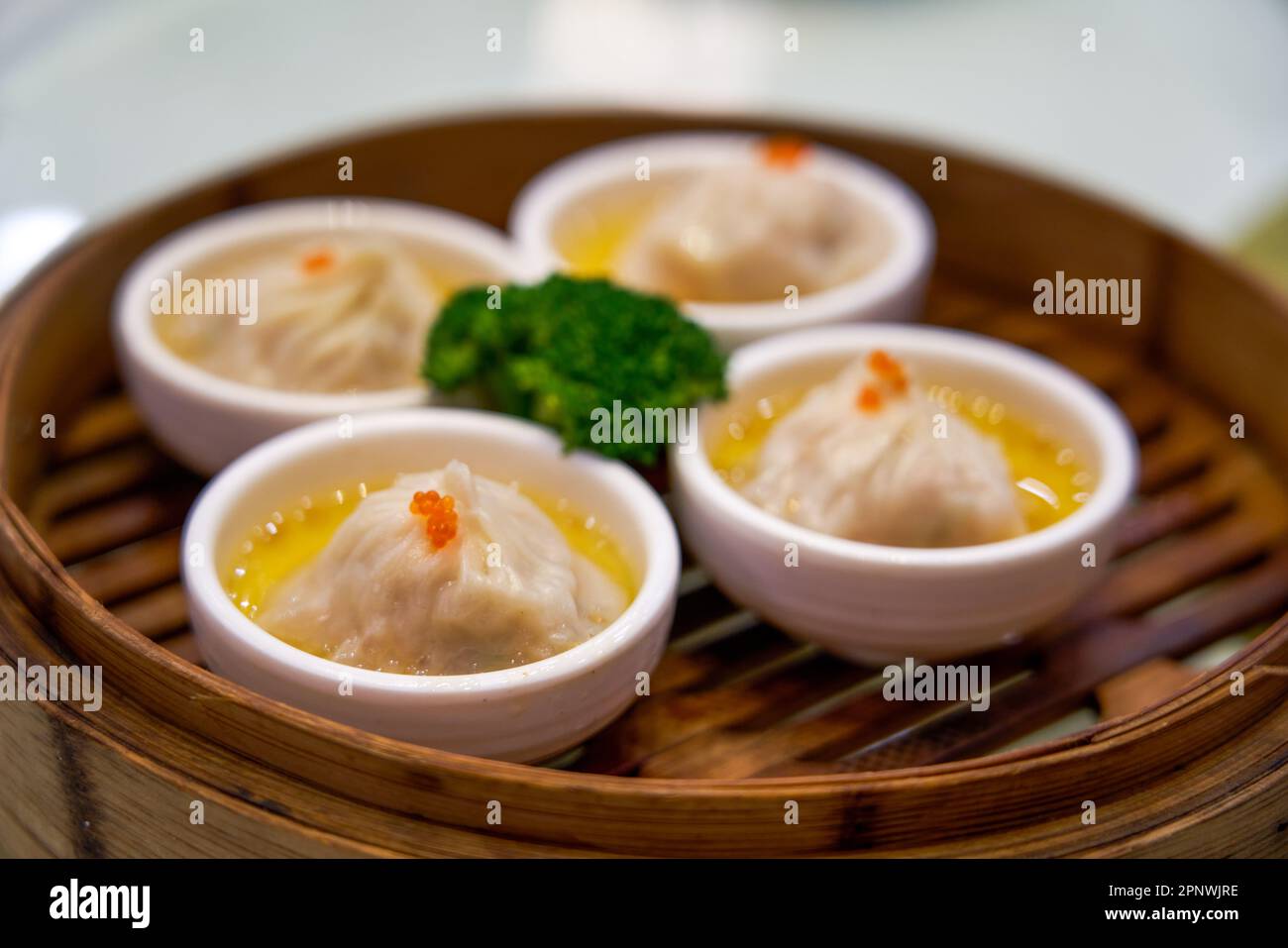 An innovative and delicious Cantonese-style morning tea snack, filled ...