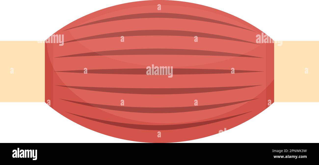 Fiber strong muscle icon cartoon vector. Muscular arm. Body flex Stock ...