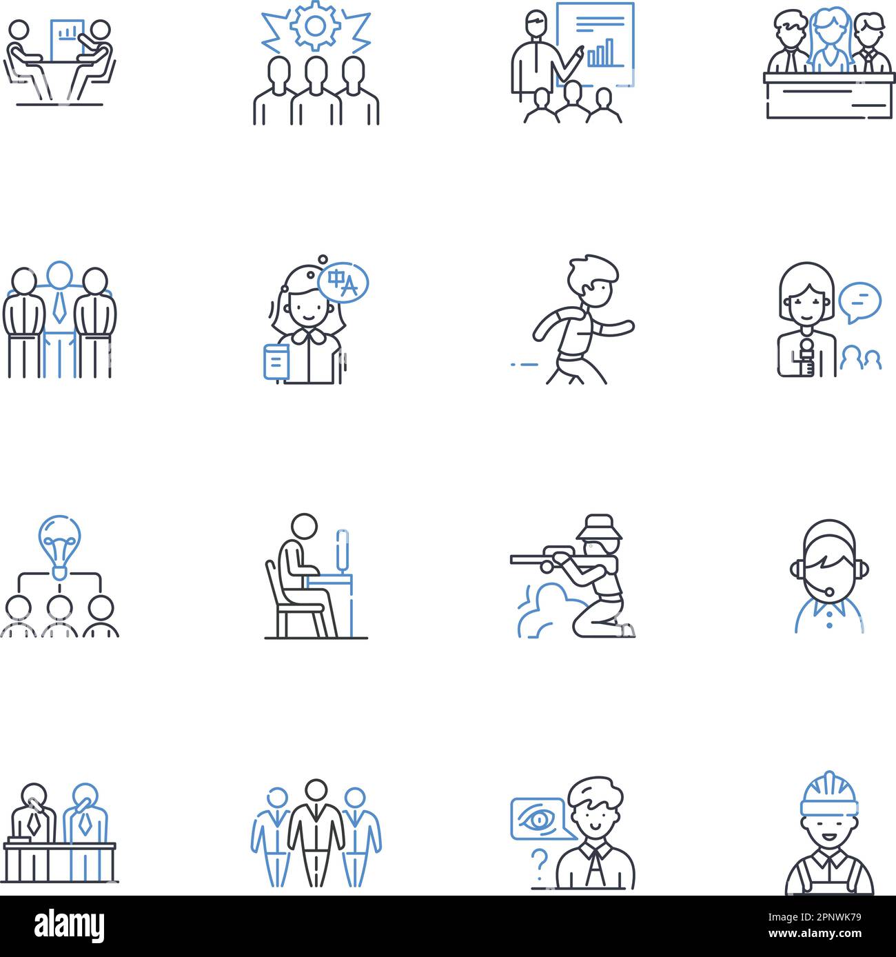 Uncomplicated lifestyles line icons collection. Simplify, Minimalism ...