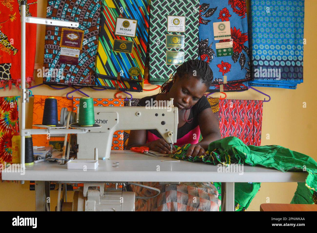 Kitenge uganda hi-res stock photography and images - Alamy