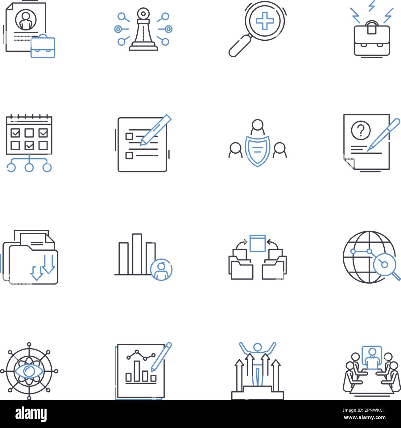 Budget and finance line icons collection. Thrifty, Economical, Fiscal ... Budget and finance line icons collection. Thrifty, Economical, Fiscal ...