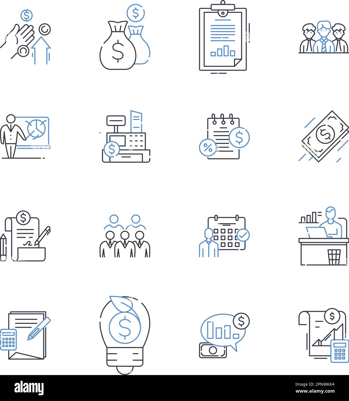 Organizational Strategy line icons collection. Alignment, Agility ... Organizational Strategy line icons collection. Alignment, Agility ...