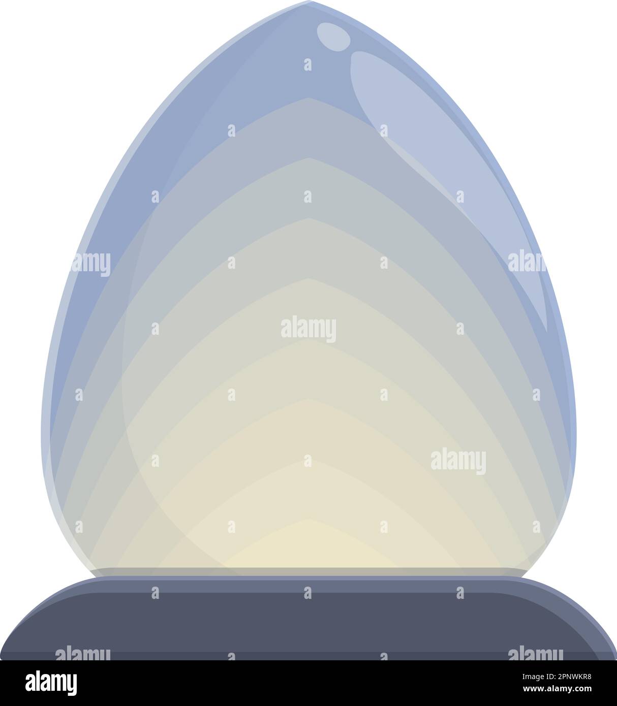 Crystal nightlight icon cartoon vector. House table. Room lamp Stock Vector Image & Art - Alamy