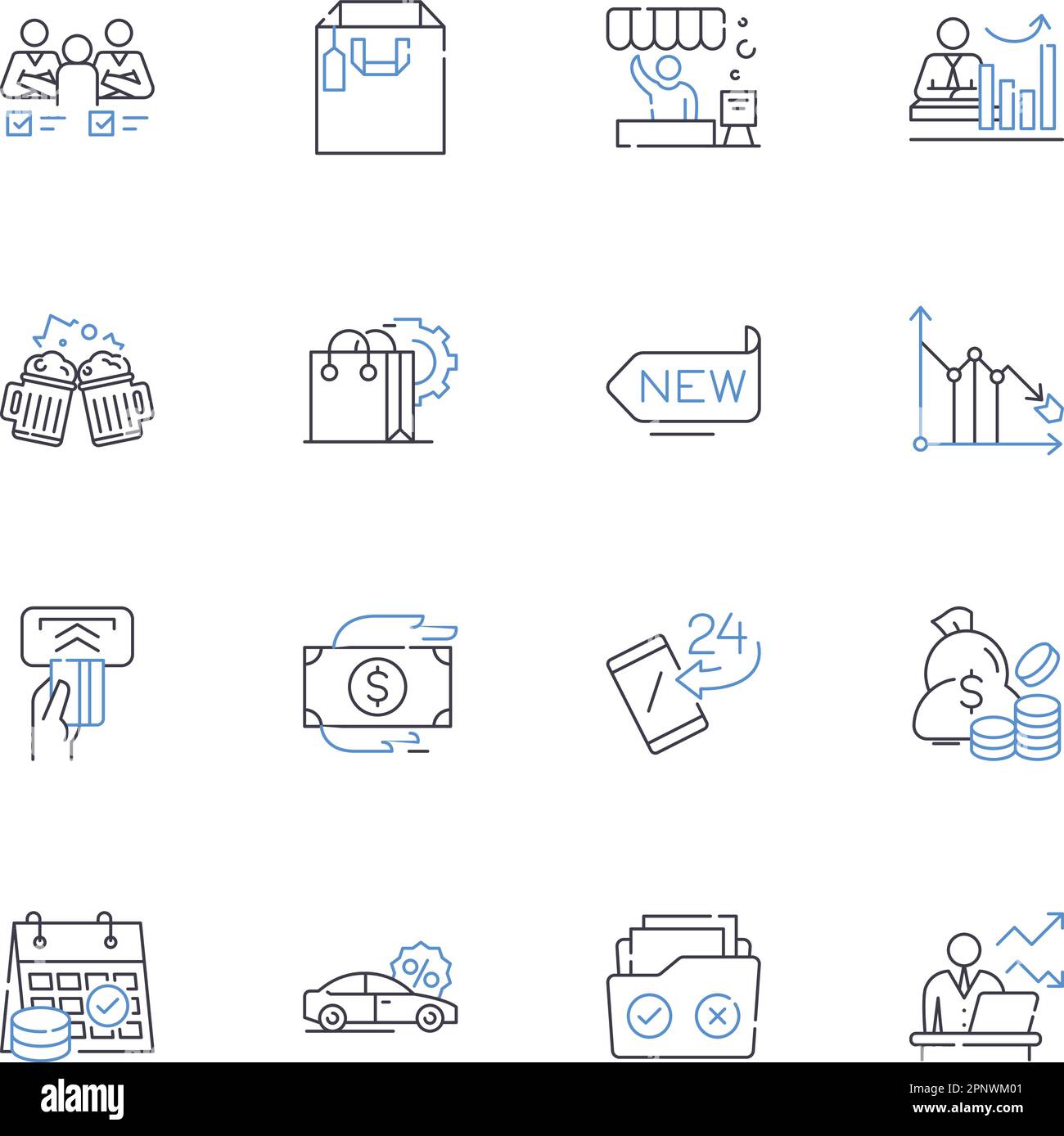 Product development line icons collection. Innovation, Prototyping ... Product development line icons collection. Innovation, Prototyping ...