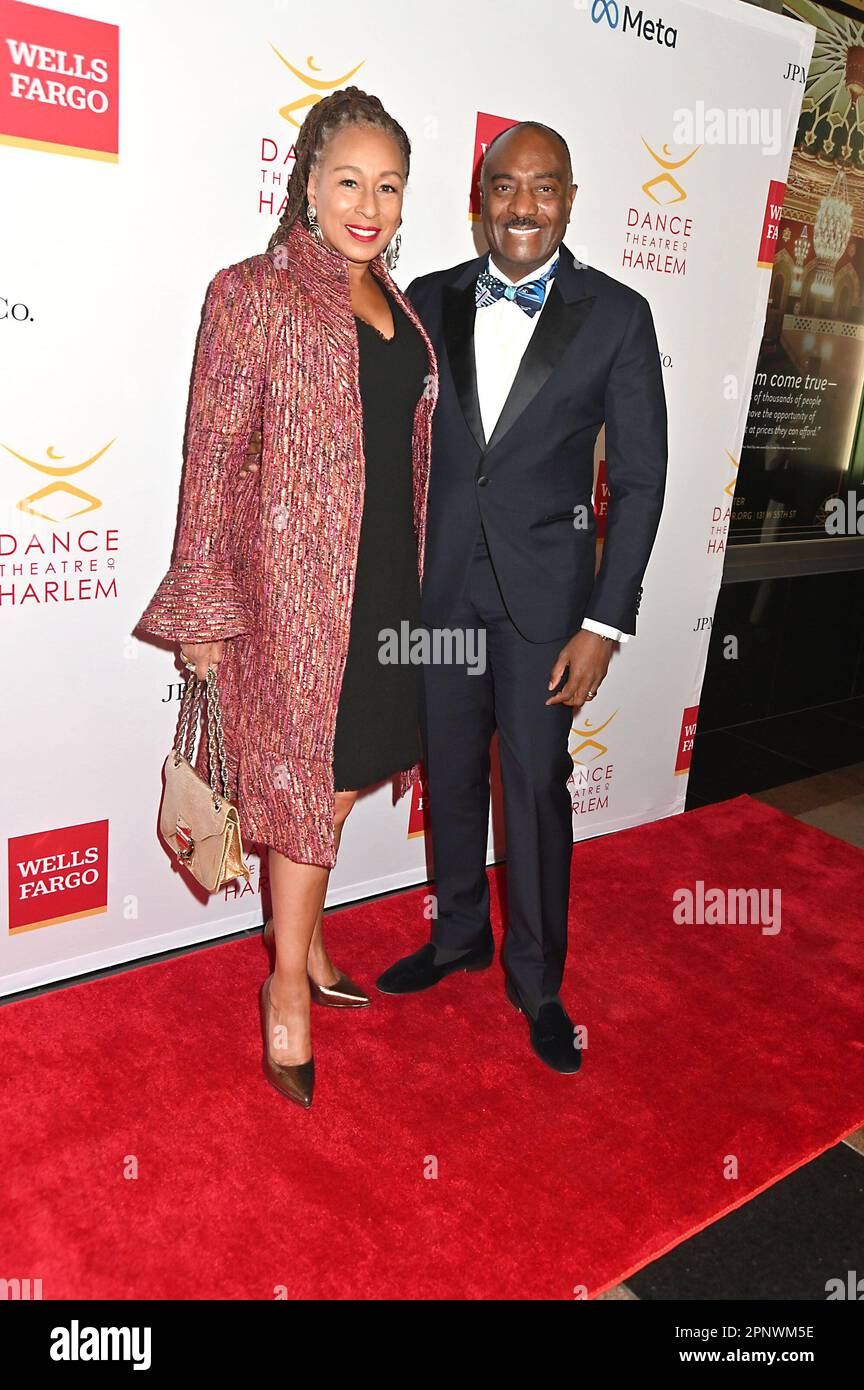 Tamara Tunie and Reginald Van Lee attend The Dance Theatre of Harlem ...