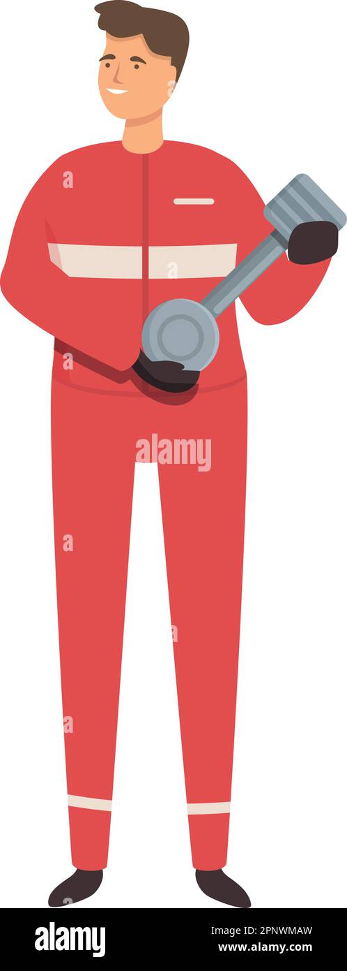 Pit crew red Stock Vector Images - Alamy