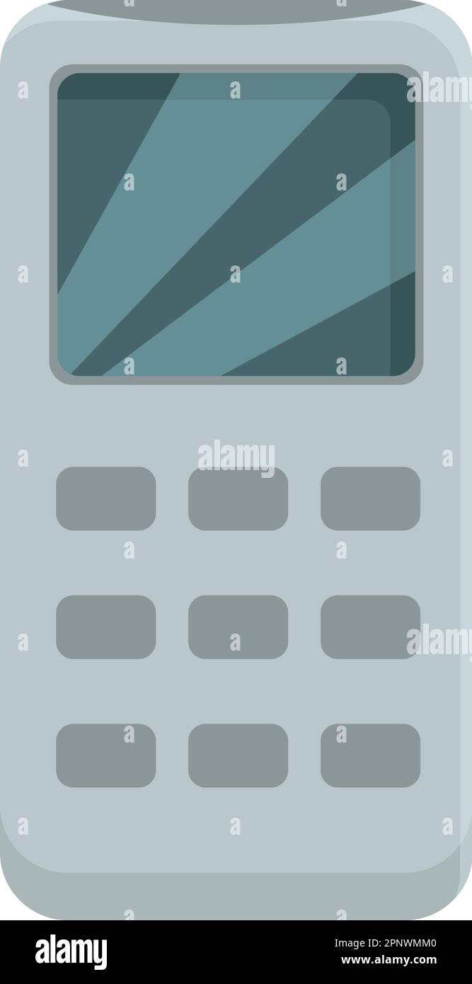 Remote control air conditioner icon cartoon vector. Repair house. Home ...