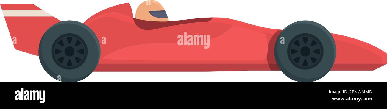 Racing car icon cartoon vector. Race team. Rally vehicle Stock Vector ...