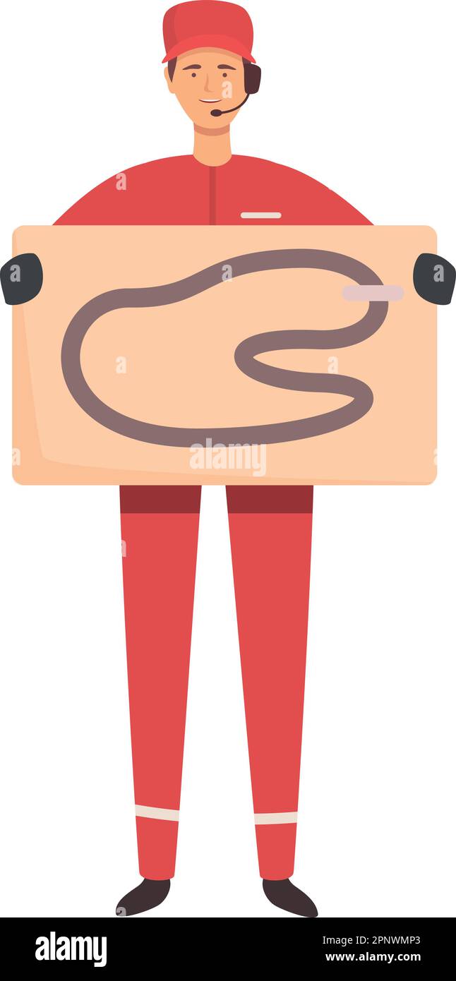 Pit crew red Stock Vector Images - Alamy