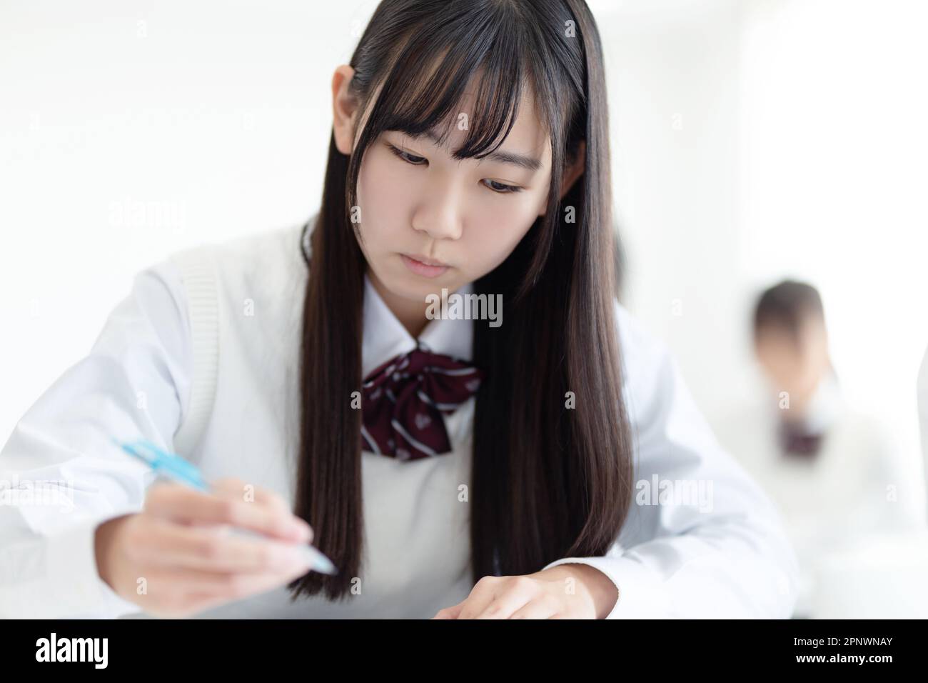 High school students taking a class Stock Photo - Alamy