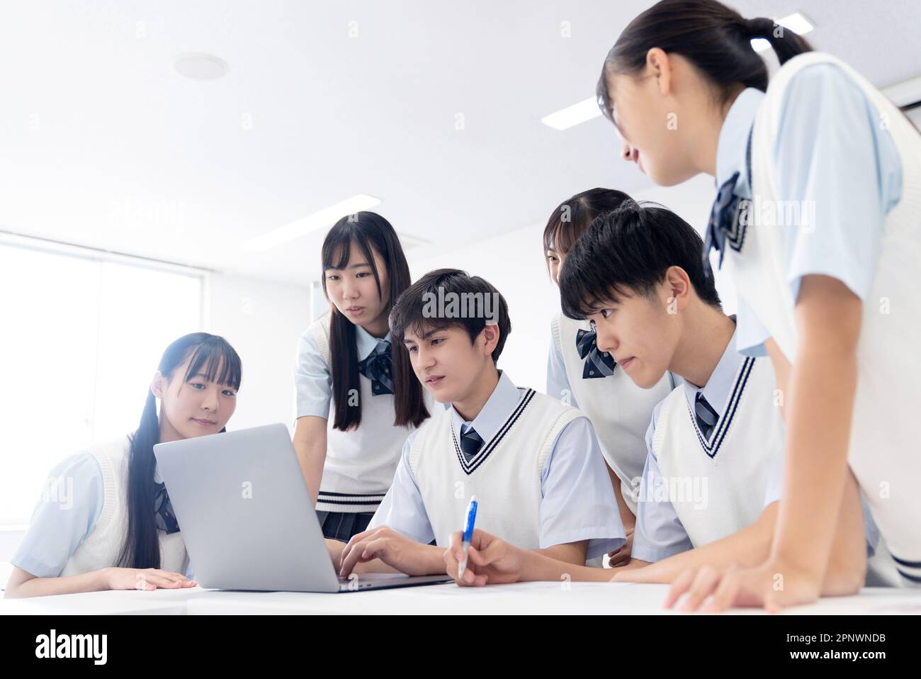 A scene from a meeting of the Student Council Stock Photo - Alamy