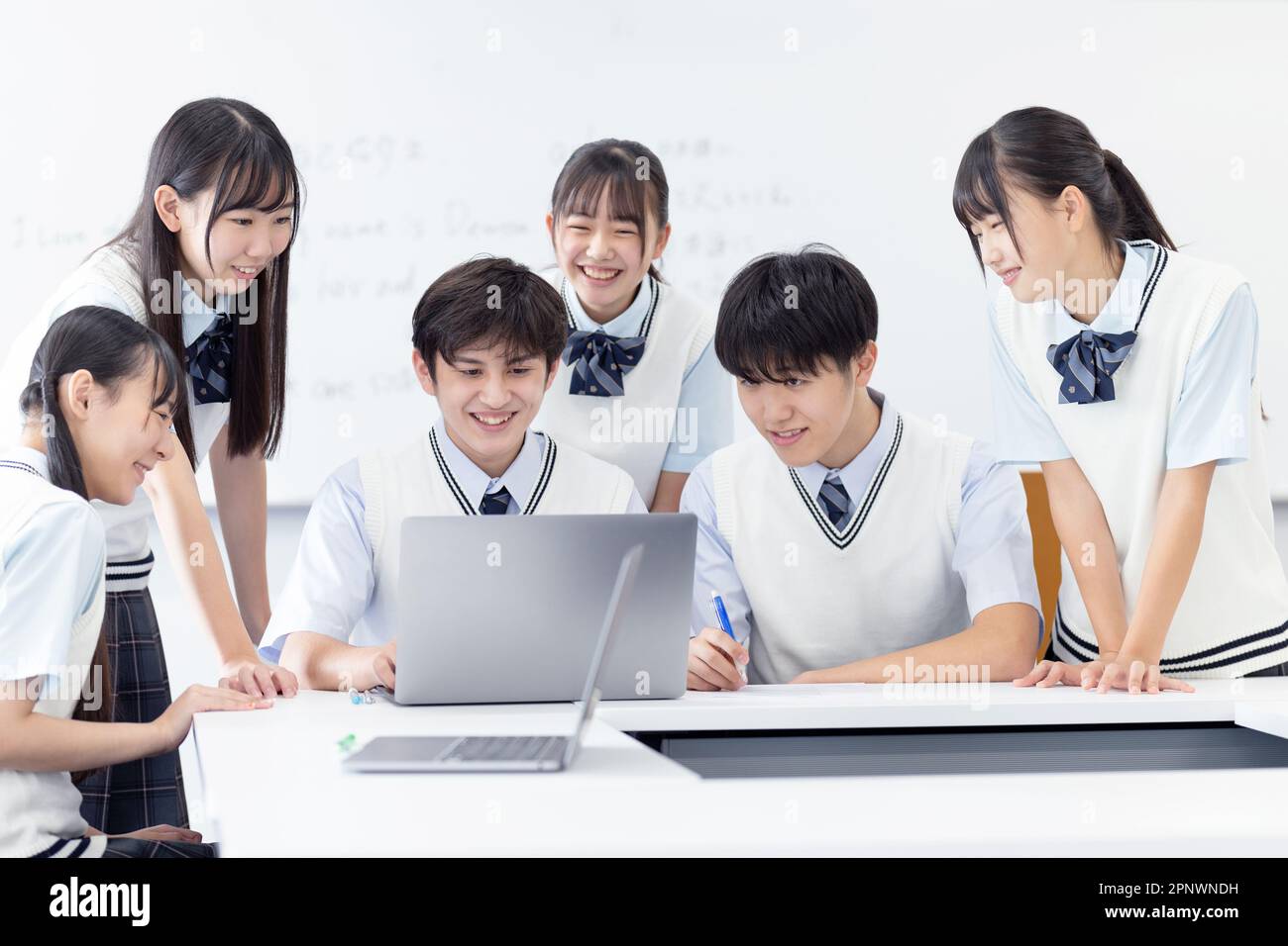 A scene from a meeting of the Student Council Stock Photo - Alamy
