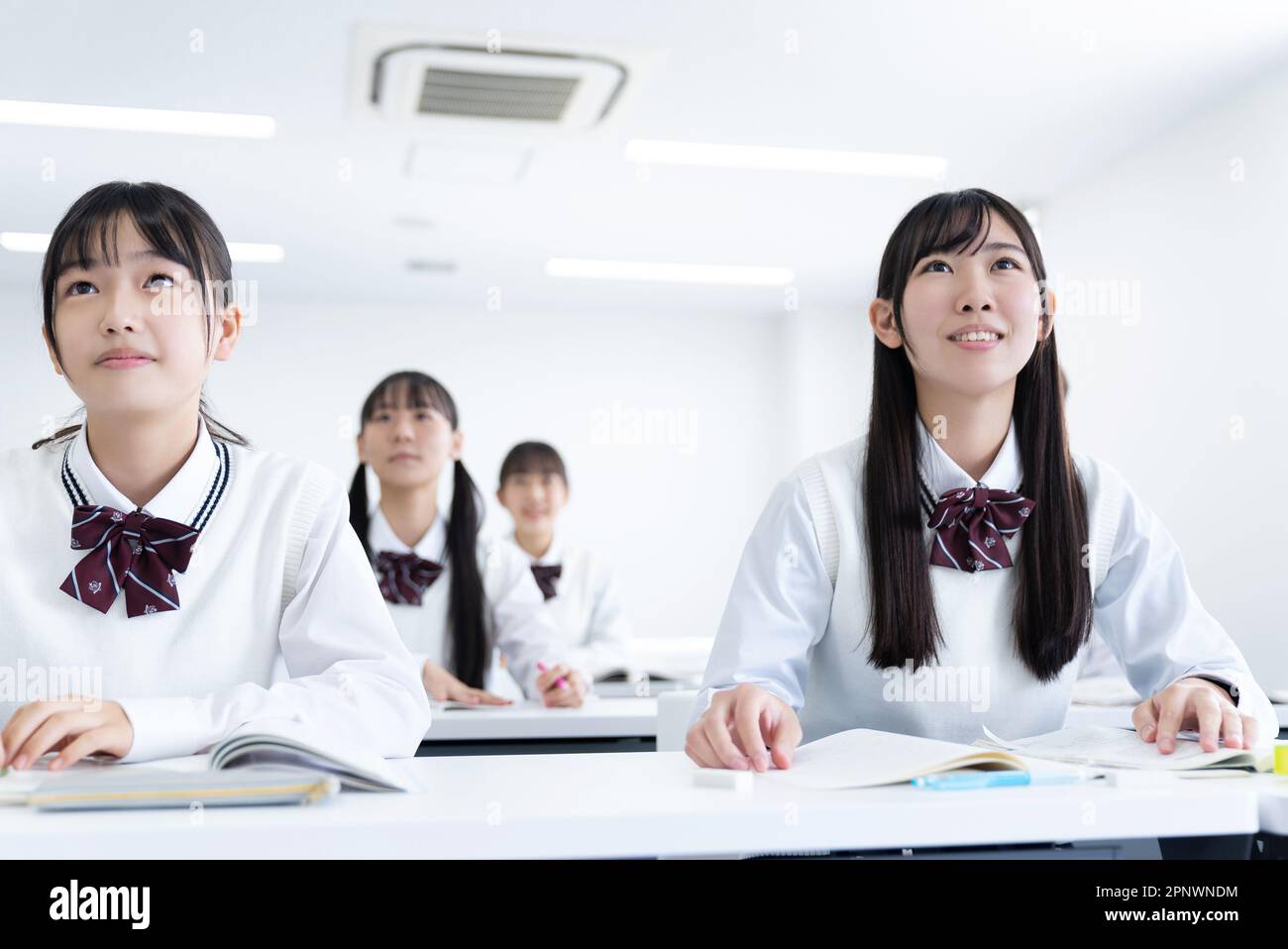 High school students taking a class Stock Photo - Alamy