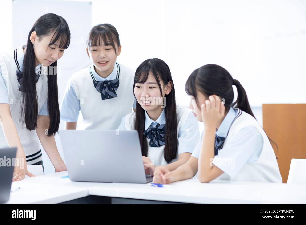 A scene from a meeting of the student council Stock Photo - Alamy