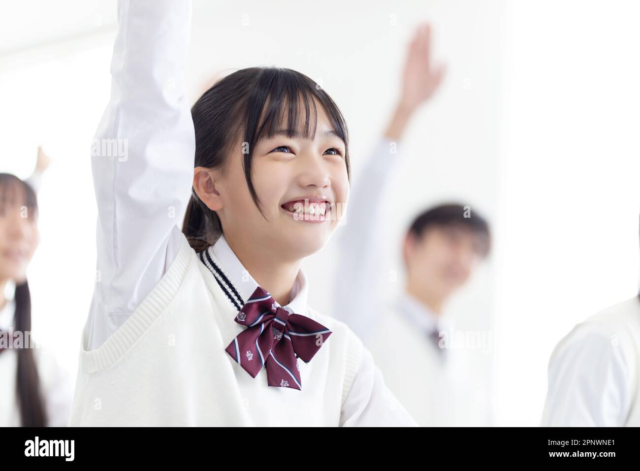 High school students taking a class Stock Photo - Alamy