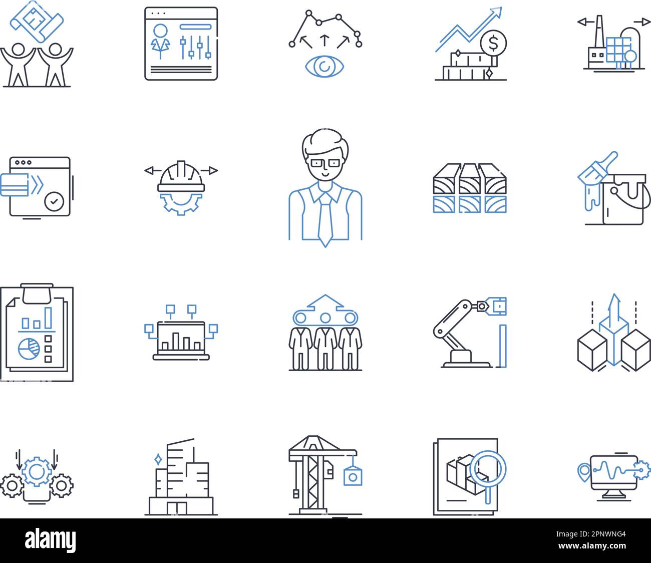 Formation business line icons collection. Strategy, Consulting ... Formation business line icons collection. Strategy, Consulting ...