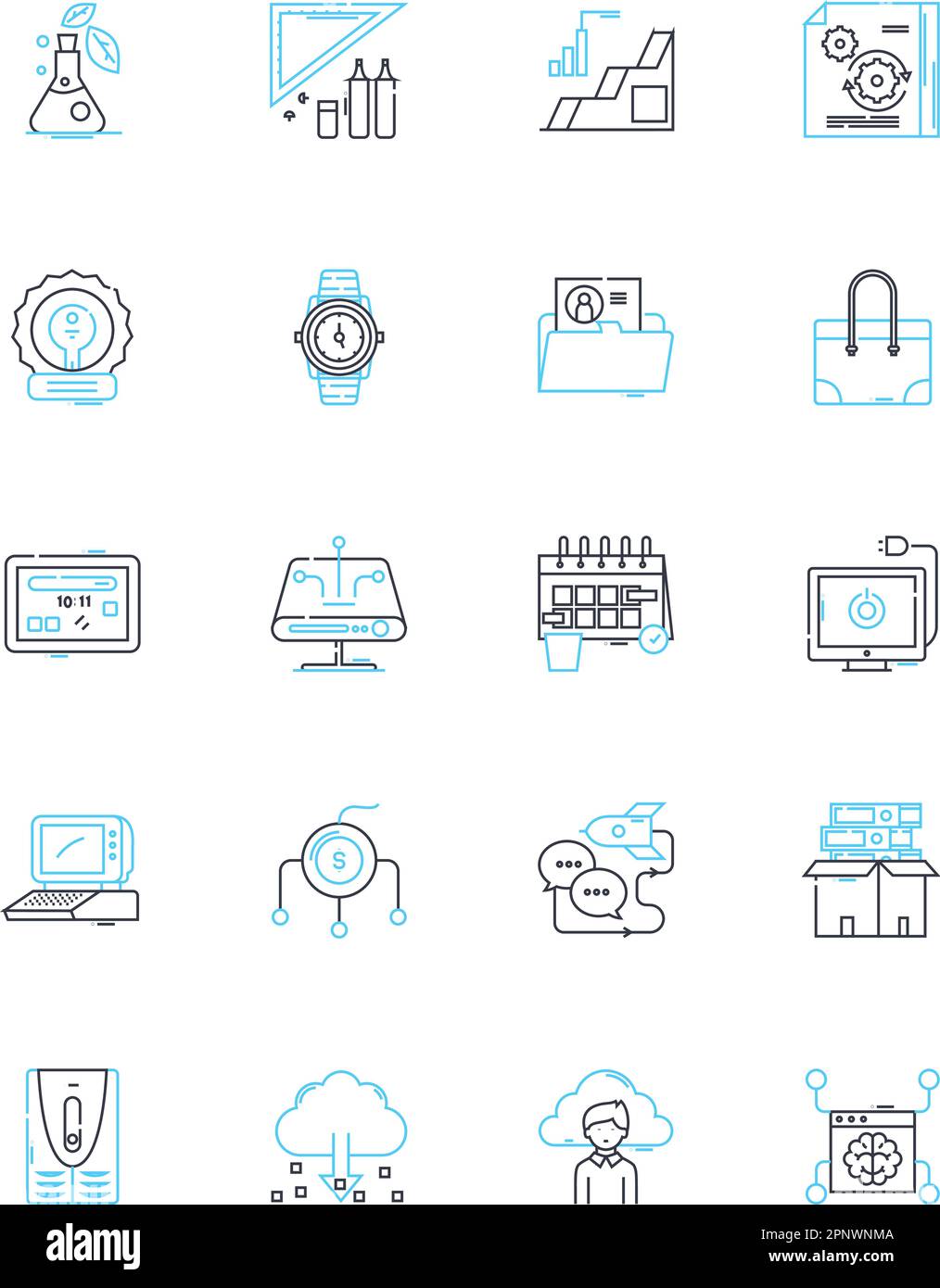 Customer retention linear icons set. Loyalty, Engagement, Satisfaction ... Customer retention linear icons set. Loyalty, Engagement, Satisfaction ...