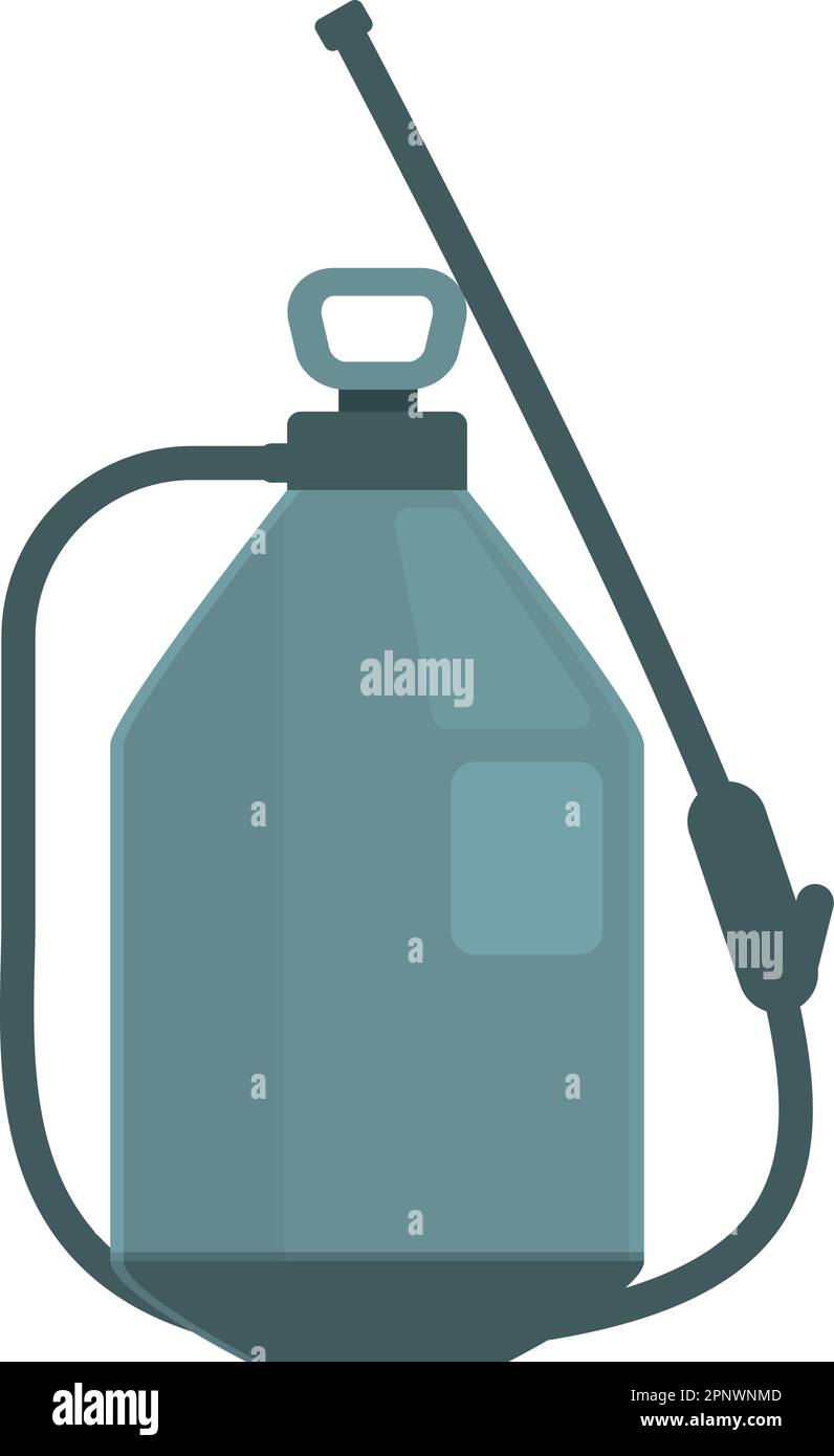 Pesticide sprayer equipment icon cartoon vector. Garden spray. Chemical ...
