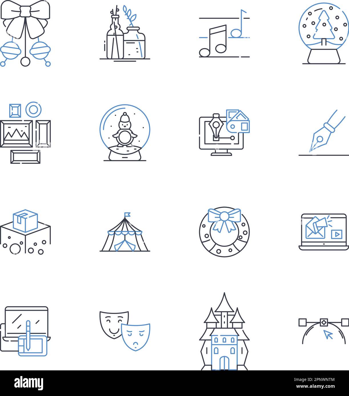 Bold innovation line icons collection. Revolutionary, Game-changing ...