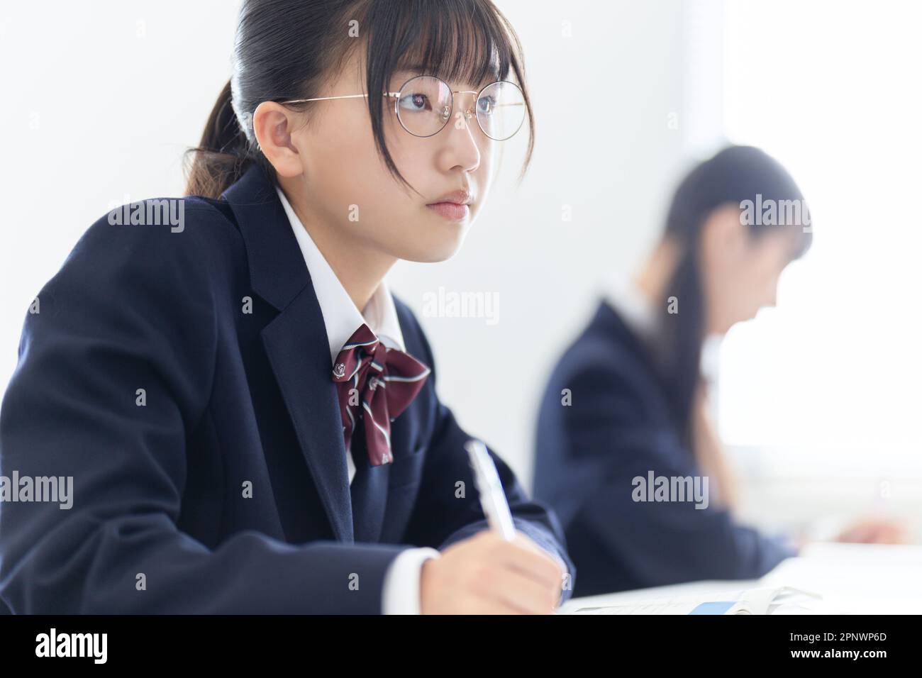 High school students taking a class Stock Photo - Alamy