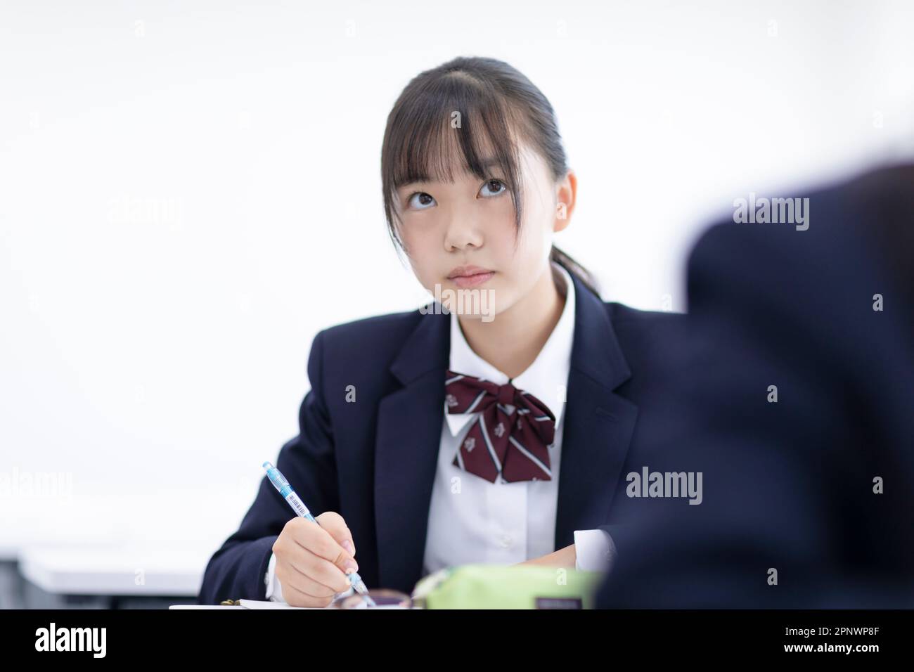 High school students taking a class Stock Photo - Alamy