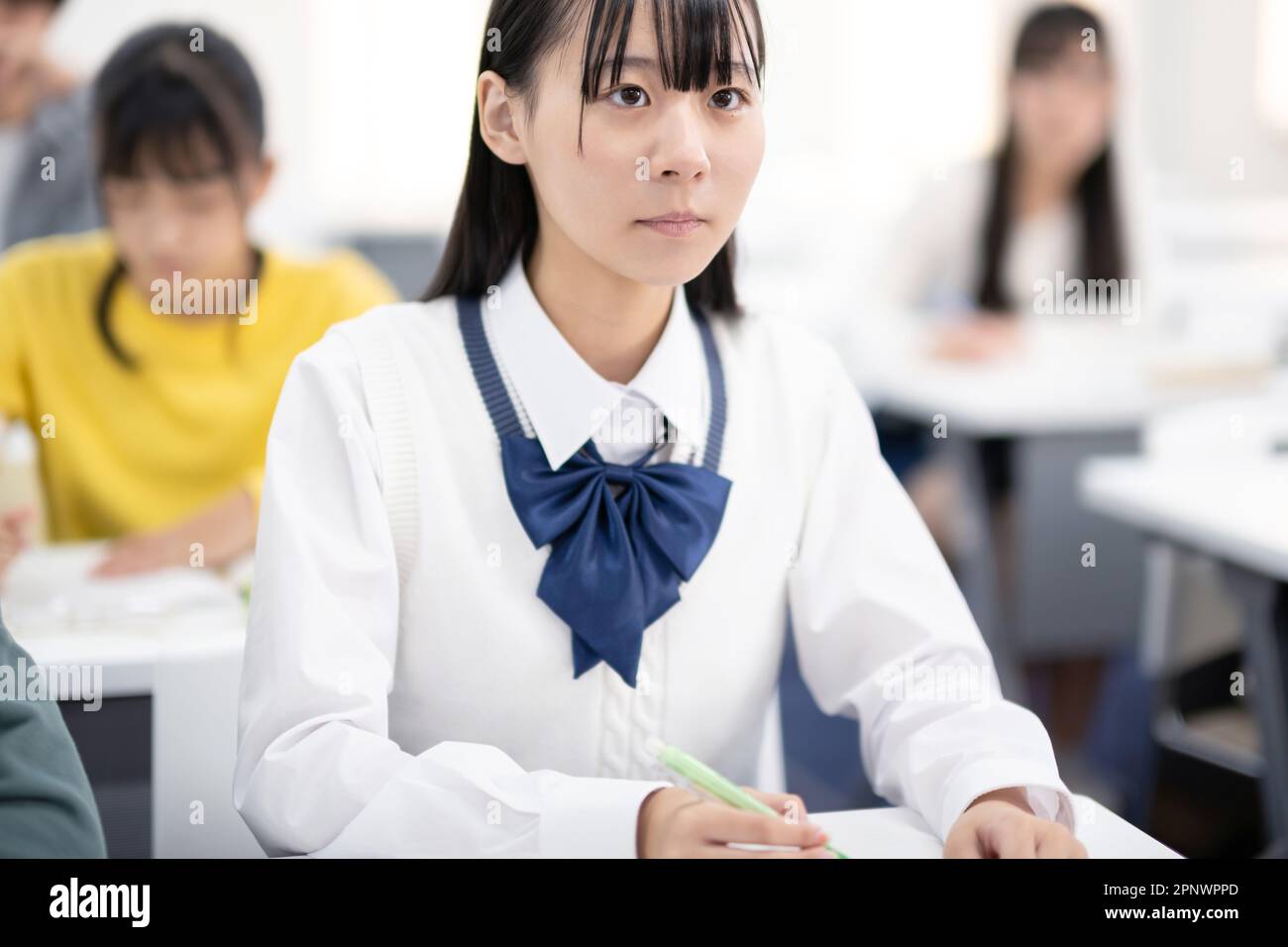 High school students taking a class Stock Photo - Alamy