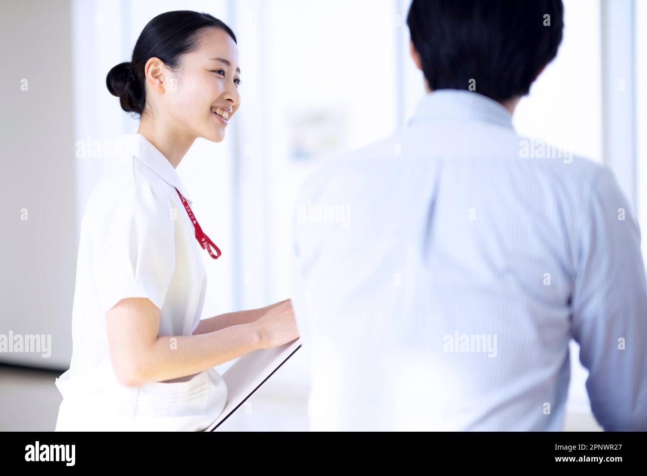 Japanese nurse patient hi-res stock photography and images - Alamy
