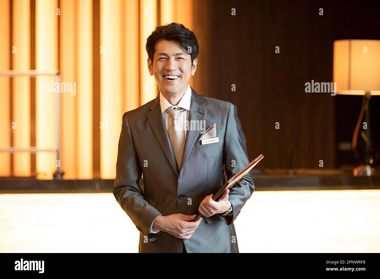 Hotel Staff Portraits Stock Photo - Alamy