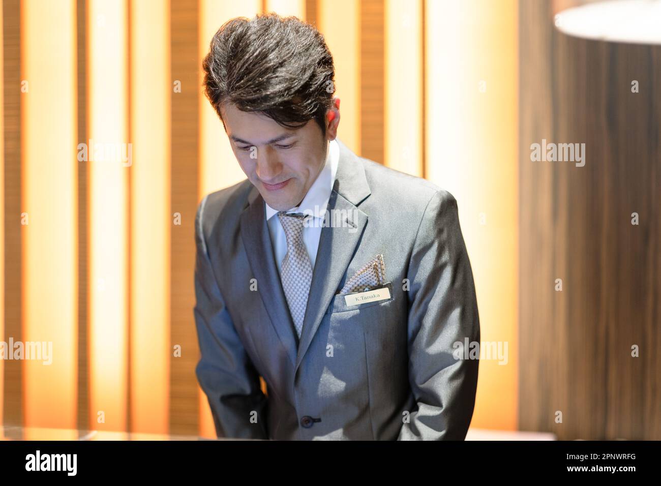 Hotel Staff Portraits Stock Photo - Alamy