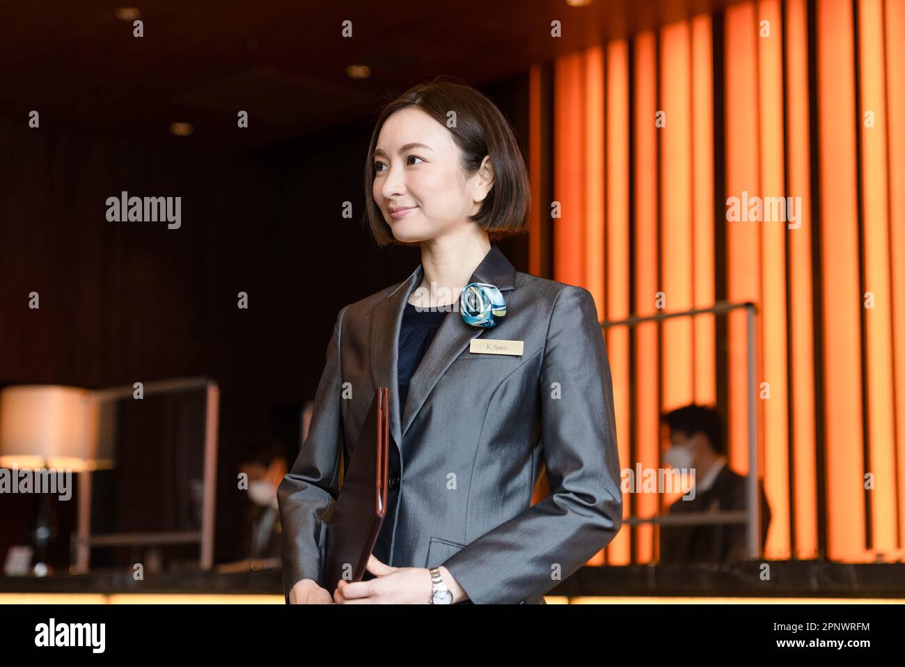 Portraits of Hotel Staff Stock Photo - Alamy